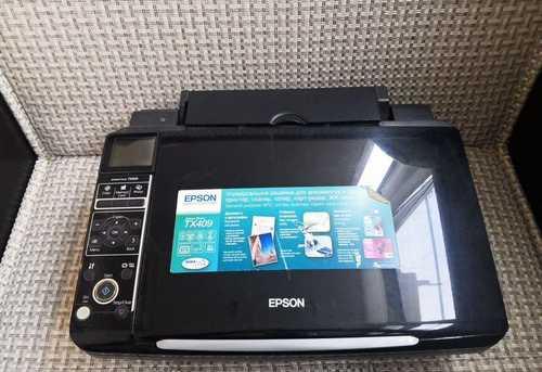 Цветной струйный мфу epson