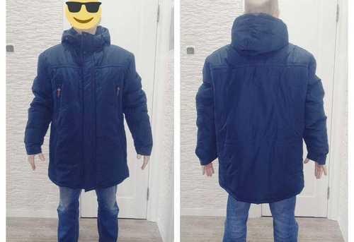 Куртка мужская зимняя с подстежкой 62 64 размера