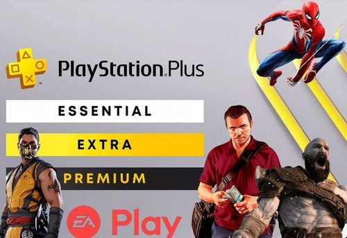 PlayStation 4/5 игры и подписки Ps +, EA Play