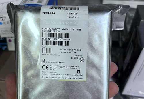 Жёсткий диск Toshiba HDD X300 SATA3 6Tb 3,5"