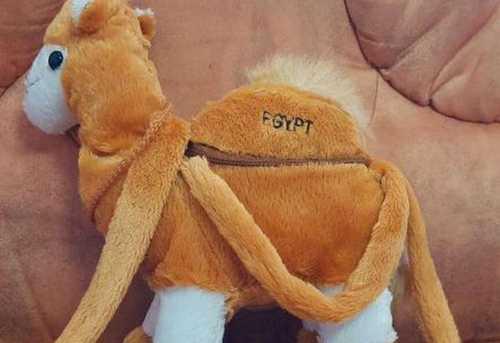 Мягкая игрушка сумка верблюд egypt
