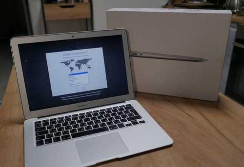 MacBook Air 13 (2012), 128 ГБ, Core i5, 1.8 ГГц, RAM 4 ГБ, Intel HD Graphics 4000
