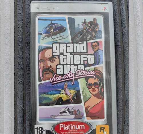 Игра PSP GTA Vice city stories