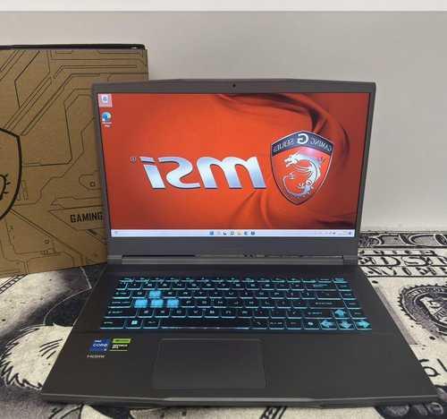 Msi Thin 15 144Hz/i5-13gen/RTX/16RAM/512SSD