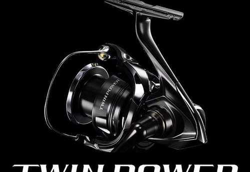 Рыболовная катушка Shimano 24 Twin Power 4000 PG