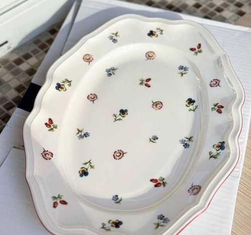 Овальное блюдо Villeroy&Boch Petite Fleur