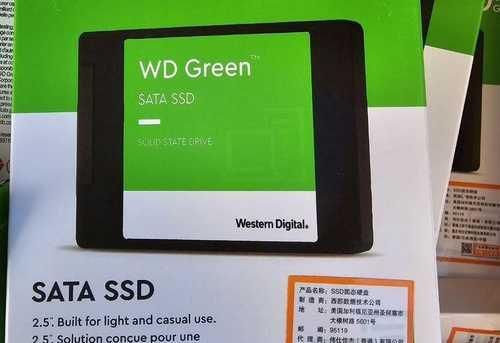 SSD WD green 480гб tb Оригинал