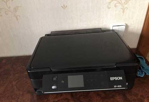 Мфу Epson XP-406 принтер сканер ксерокс