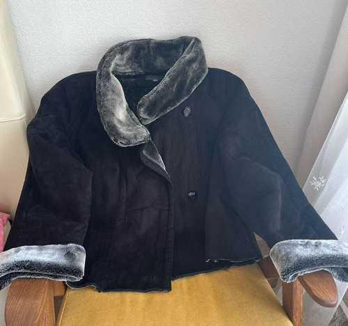 Дубленка женская 48 50 бу