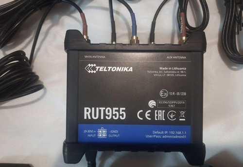 Teltonika RUT955 - Промышленный роутер 4G LTE / 3G