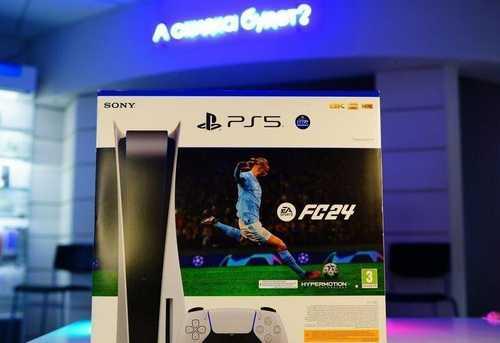 Sony Playstation 5 PS5 + Гарантия год + FIFA 24