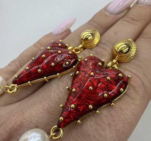 Серьги DG