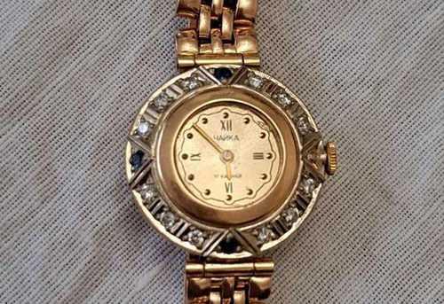 Золотые часы с бриллиантами женские