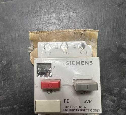 Автоматический выключатель Siemens