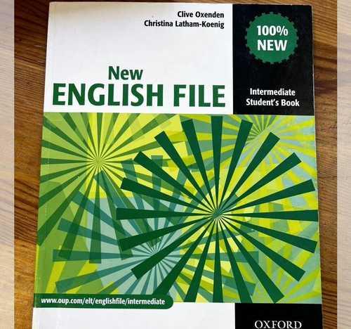 Учебник new english file intermediate sb