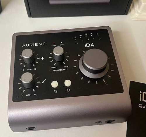 Audient id4 mkii