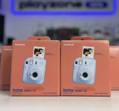 Fuji Instax Mini 12 Pastel Blue Новый