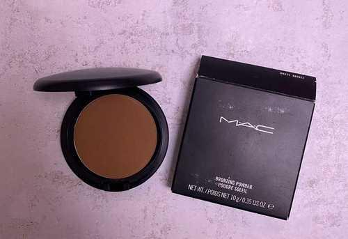 Пудра MAC с эффектом загара Bronzing Matte Bronze