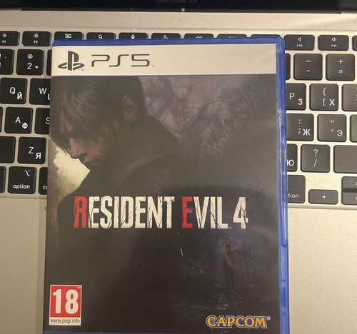 Resident evil 4 remake ps5 диск