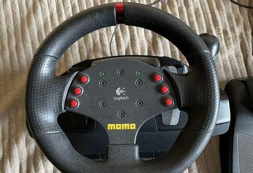 Руль logitech momo racing