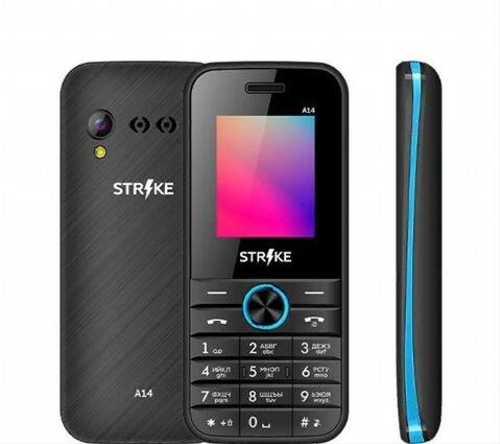Мобильный телефон Strike A14 Black+Blue