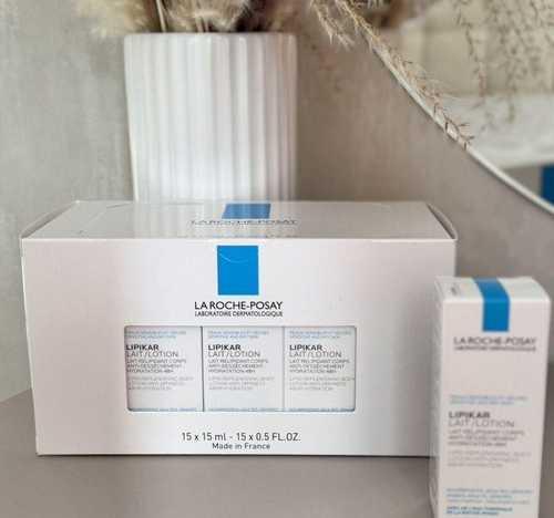 La roche posay lipikar lait lotion 15 мл