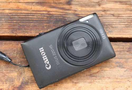 Canon Ixus 220 HS Винтажный фотоаппарат