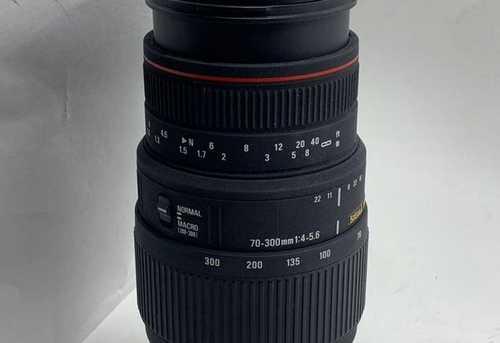 Объектив Sigma APO DG 70-300mm f/4-5.6 для Nikon