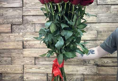 Метровые розы 100 см с доставкой