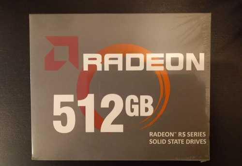 Новый SSD 512gb AMD Radeon