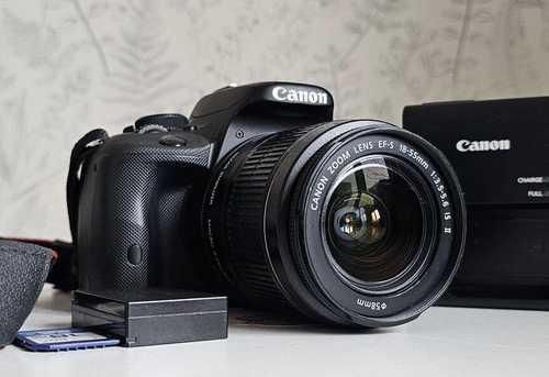Зеркальный фотоаппарат Canon 100D Отличный