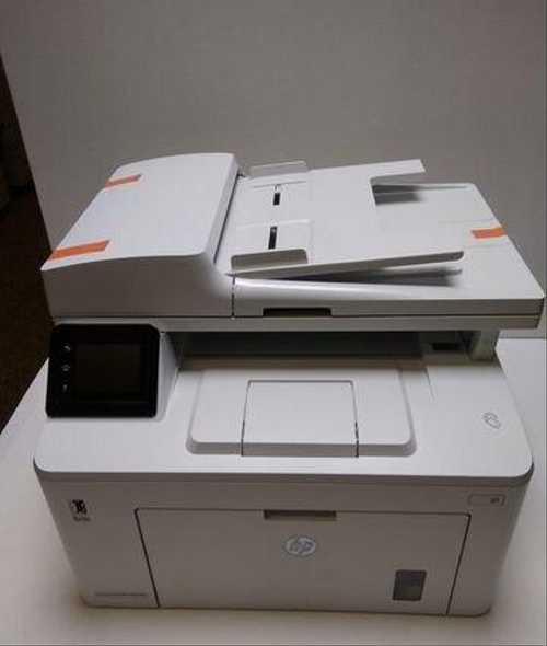 Мфу HP LaserJet MFP M227fdw Б/У + картридж+ф/б-н