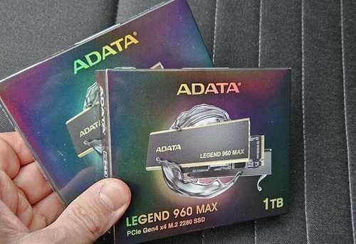 Ssd m2 nvme AData Legend 960Max 1tb PCIe4 NEW