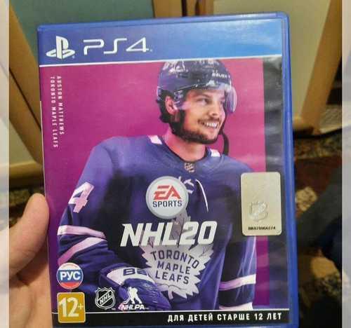 Игра NHL 20 PS4