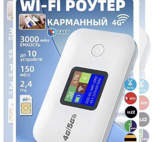 Wifi роутер с сим картой