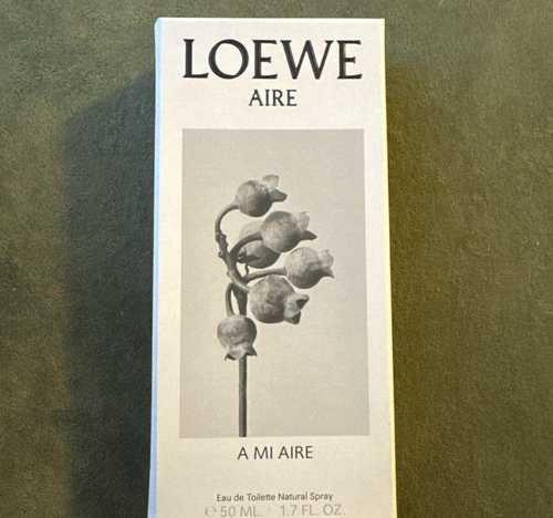 Парфюмированная вода loewe aire anthesis