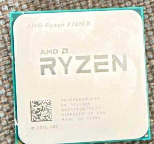 Процессор amd ryzen 3 1300x