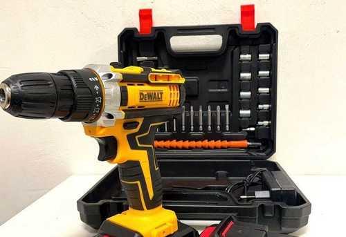 Аккумуляторная дрель шуруповерт dewalt