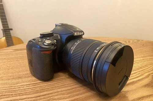 Nikon d3100 + объектив Sigma 17-50 2.8