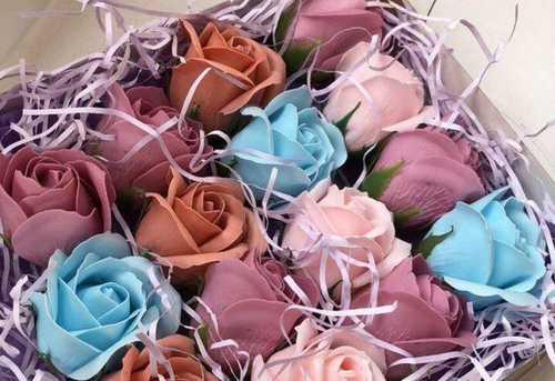Букет из искусственных цветов 15 роз