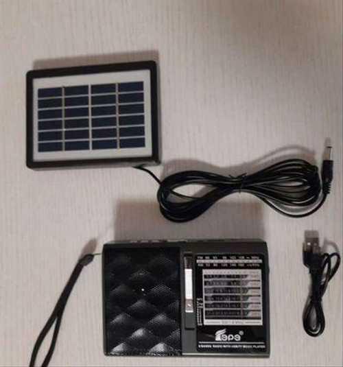 Радиоприёмник на солнечных аккумуляторах