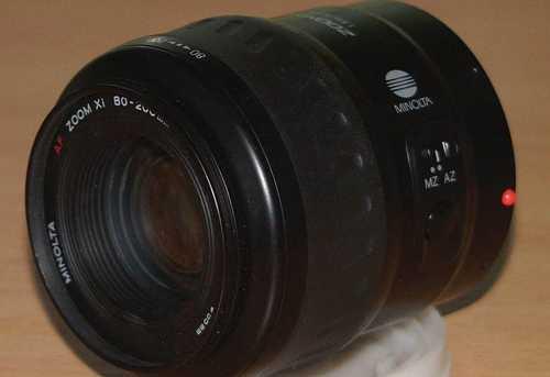 Объектив Minolta AF 80-200 mm f/ 4.5-5.6 xi