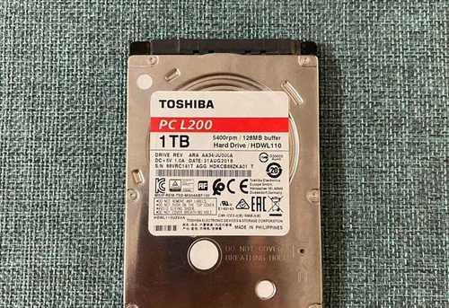 HDD Toshiba PC L200 1TB 2.5