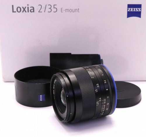 Zeiss Loxia Biogon T * 35мм F/2 в упаковке