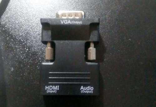 Переходник с VGA на hdmi
