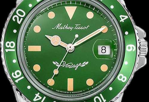 Швейцарские Механические Часы Mathey-Tissot Дайвер