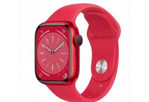 Apple Watch 8 41mm Red Aluminium case red