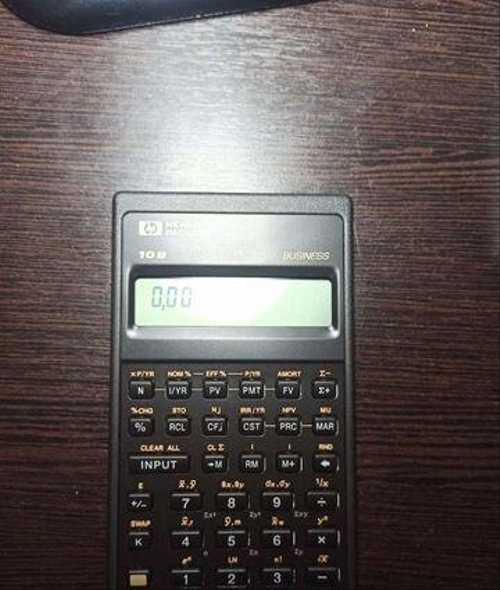 Калькулятор финансовый HP Hewlett Packard 10B