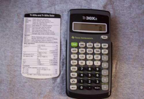 Калькулятор винтажный новый Texas Instruments