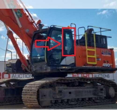 Стекло кузовное заднее Hitachi Zaxis 180/200/210 3